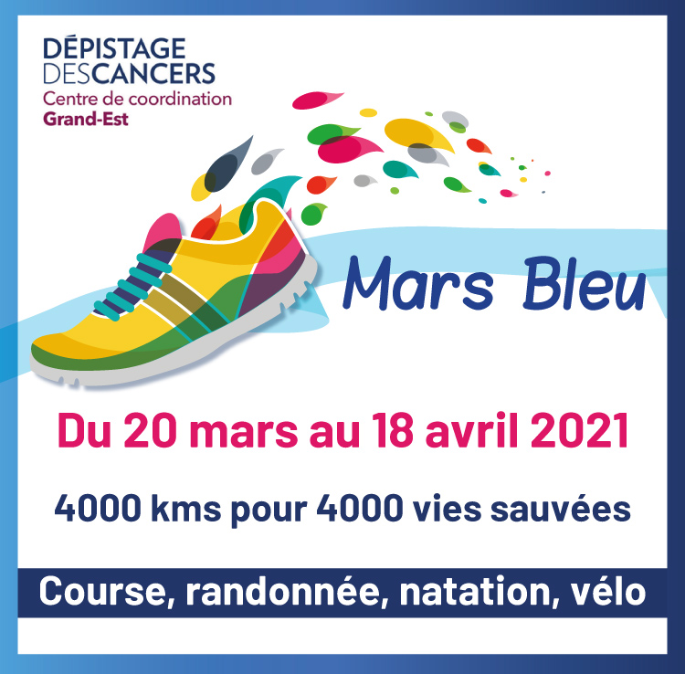 [MARS BLEU 2021] Rejoignez le défi connecté contre le cancer colorectal ...