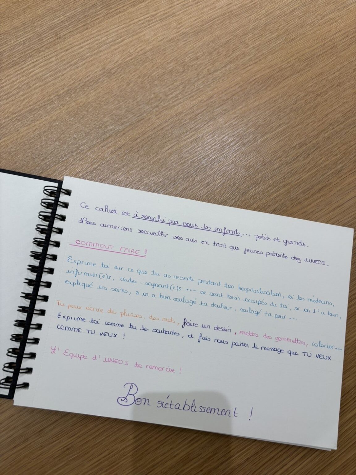 Un livre d’or sur l’expérience du patient… pensé pour les enfants ! – Actuneos